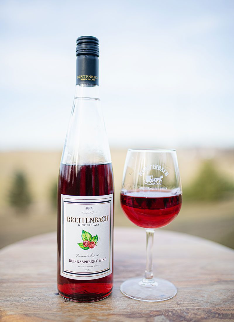 Red Raspberry Wine | Breitenbach Wine Cellars